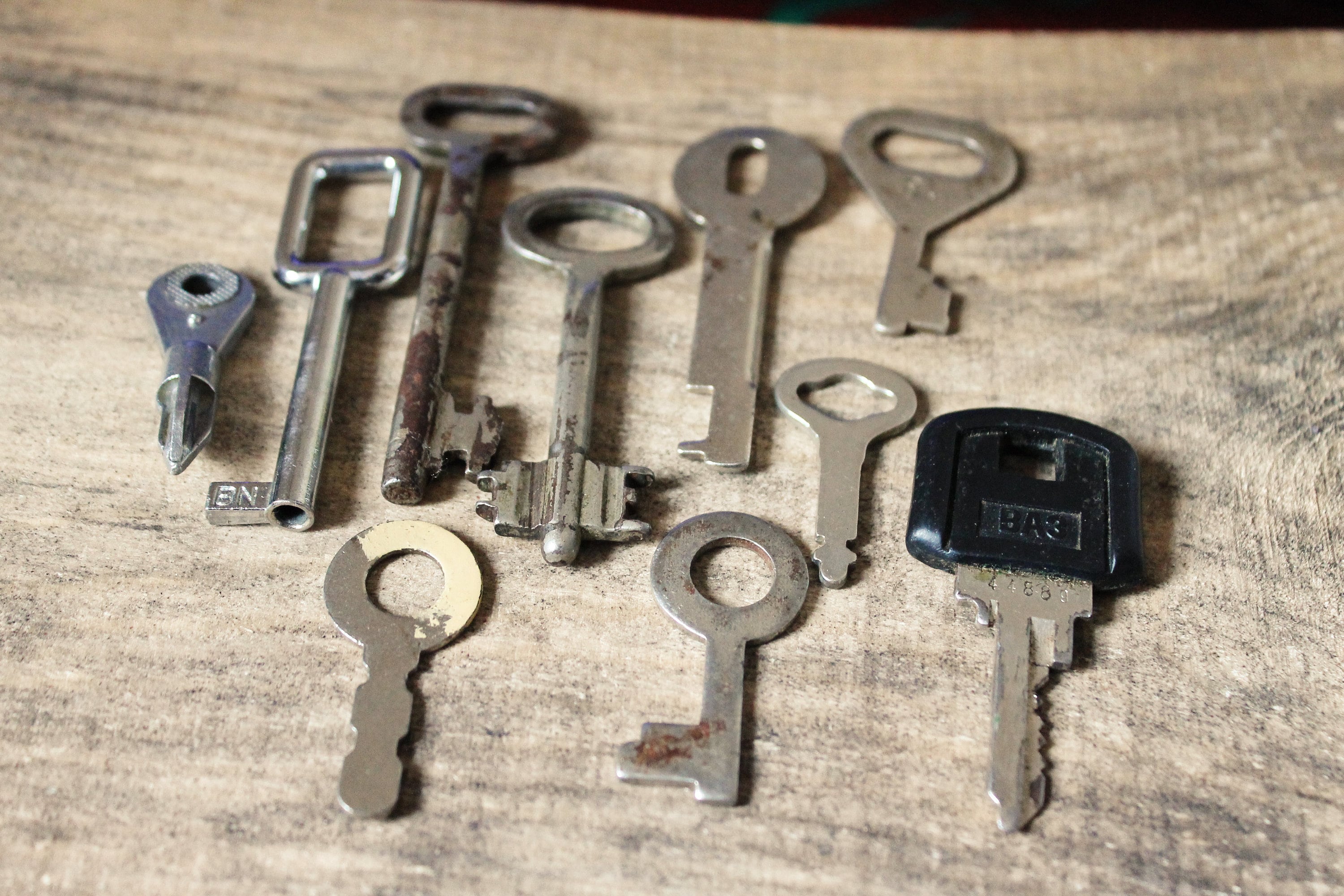 Set of 10 Vintage Keys From the USSR - Soviet Union Vintage Keys, Old ...