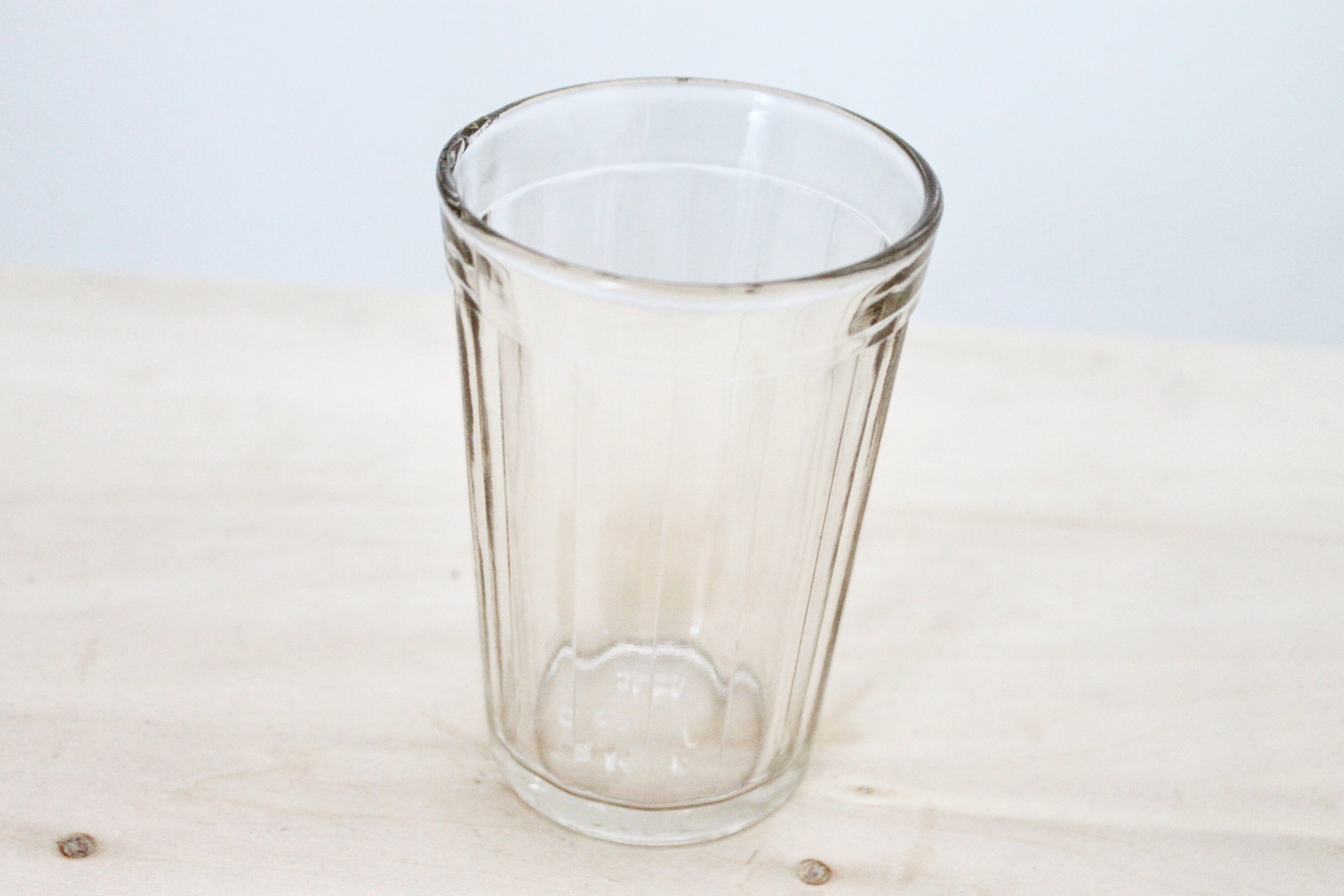 Vintage Soviet Traditional Faceted Glass (200 Gram) - 4.3 Inches - Made ...