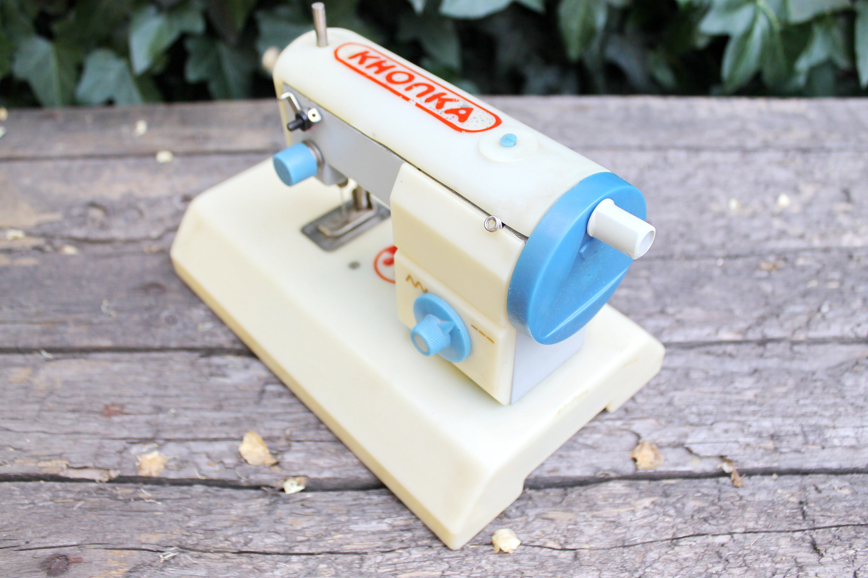 Vintage Kid's Sewing Machine Toy "knopka", Soviet Kid's Sewing Machine ...
