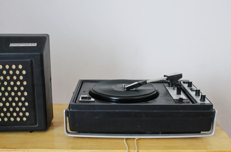 Vintage RETRO Portable Electrophone Record Vinyl Player - Etsy