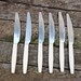 Soviet Vintage Knives Set of 6 Stainless Steel USSR Era 1970s - Etsy