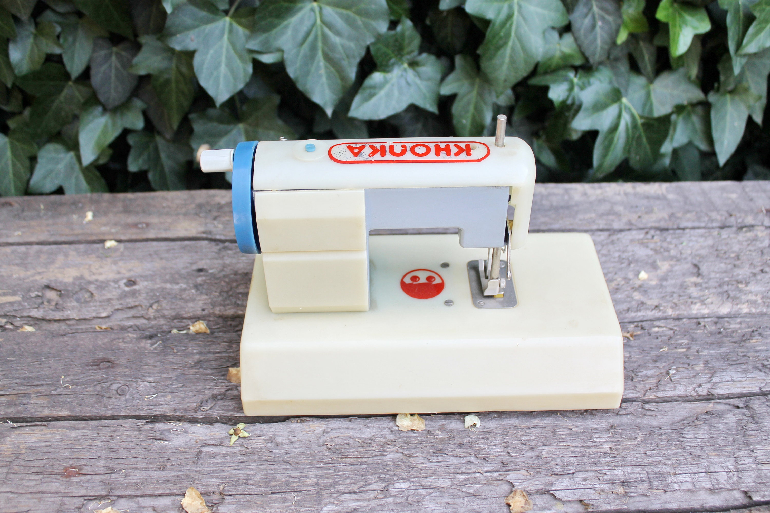 Vintage Kid's Sewing Machine Toy "knopka", Soviet Kid's Sewing Machine ...