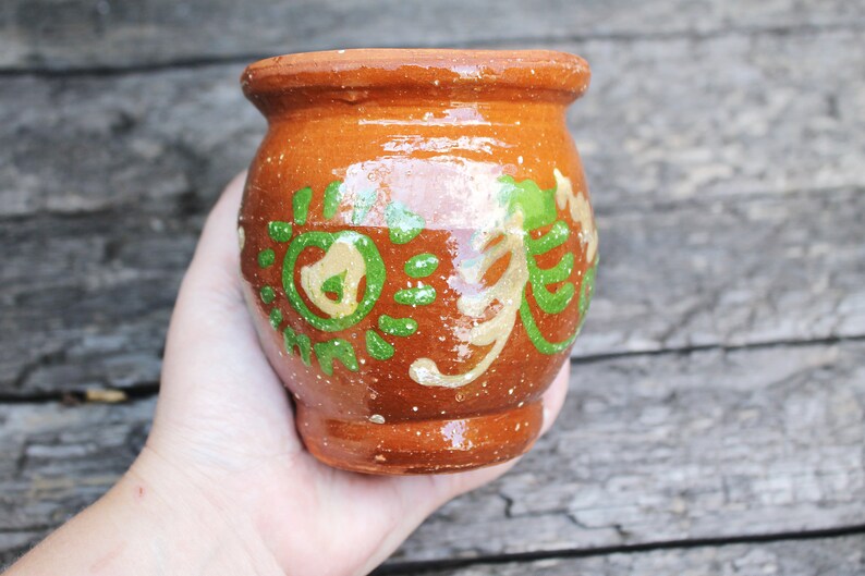 Old Ceramic Pottery Vintage Clay Pot Old Brown Pots - Etsy