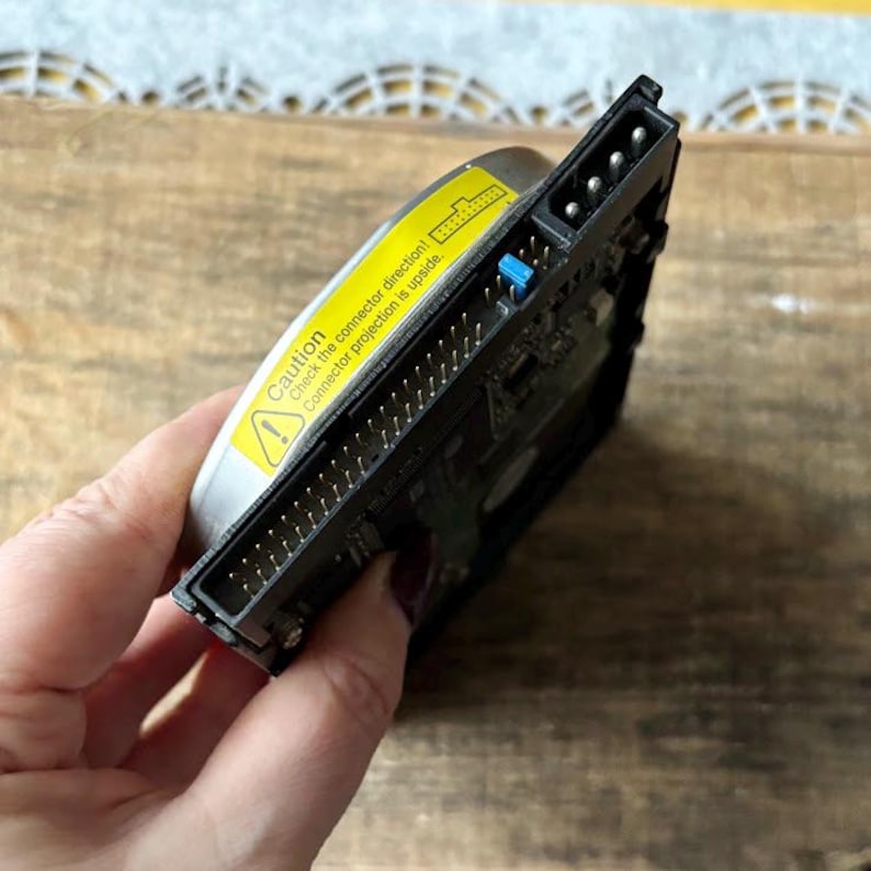 Vintage Fujitsu IDE Hard Drive MPG3307AH 2001 Desktop Computer HDD ...