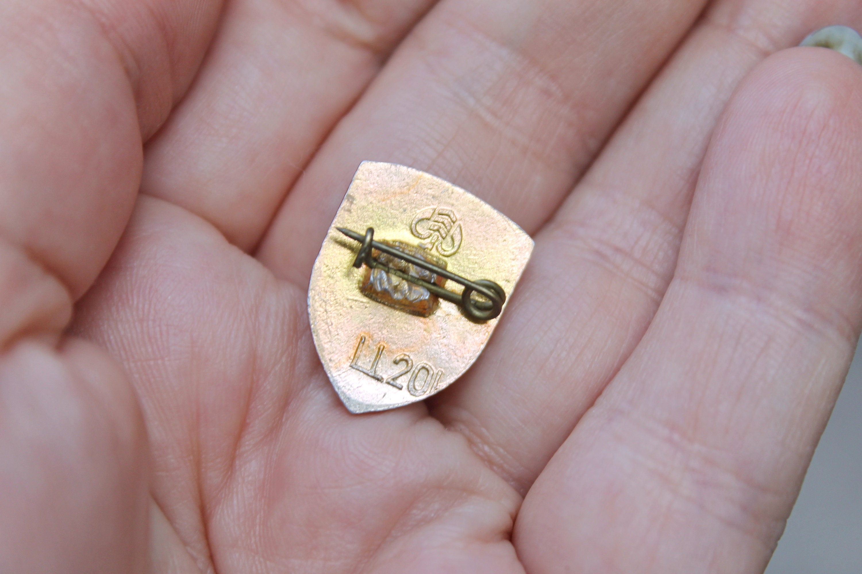 Vintage Soviet USSR Pin Badge Kyiv-city USSR Pin Vintage Soviet Badge ...