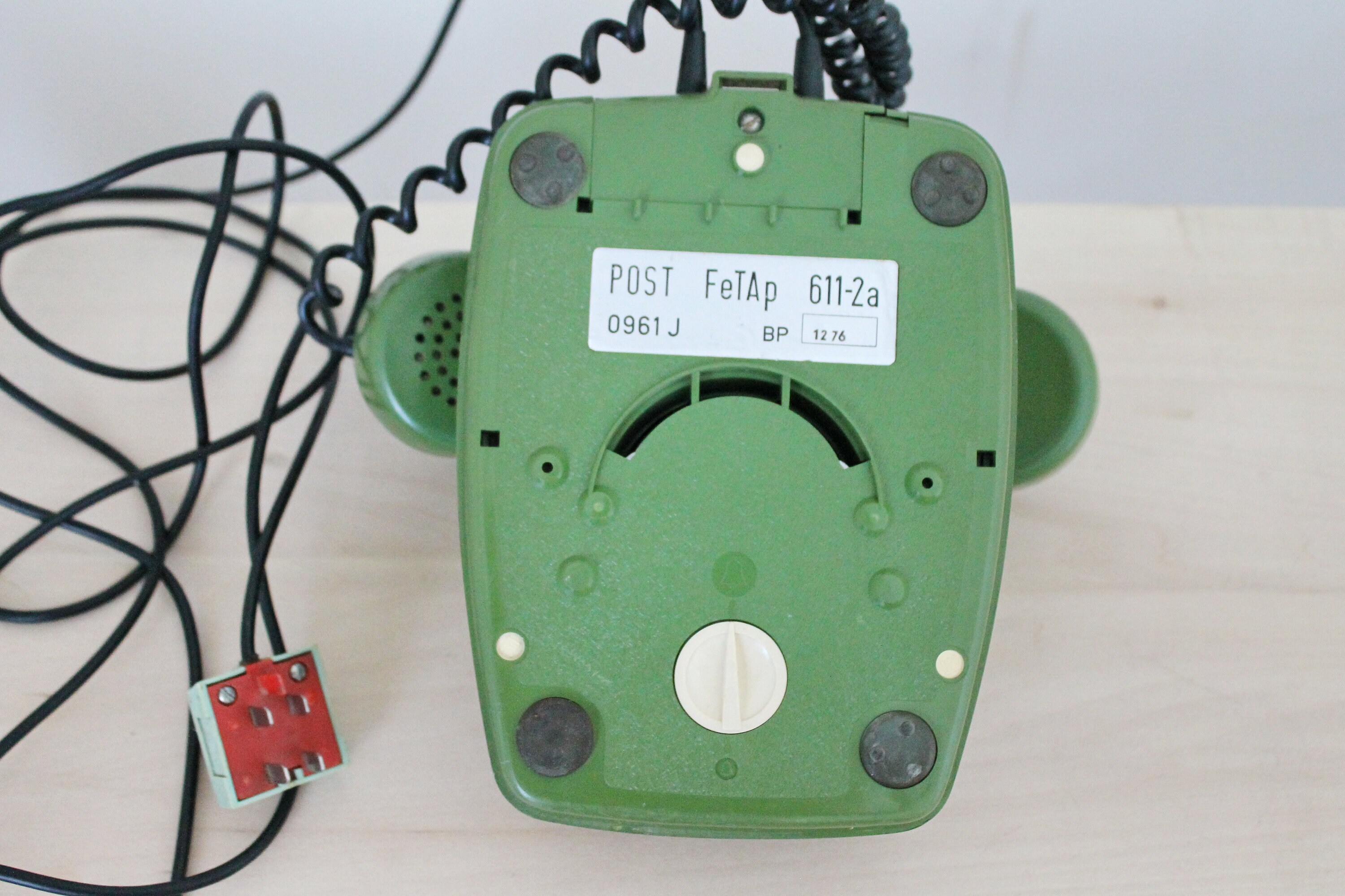 Vintage Soviet Rotary Telephone - Circle Dial Rotary Phone - Vintage ...