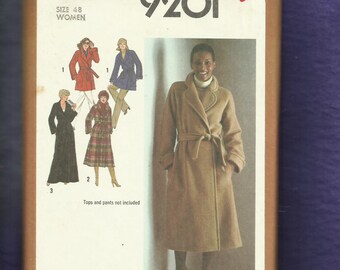 Wrap coat pattern | Etsy