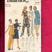 1970's Simplicity 6094 Evening or Day Length Dresses With Shaped Empire ...