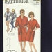 1960's Butterick 3658 Mid Century Kimono Style Robes in Two Lengths for ...