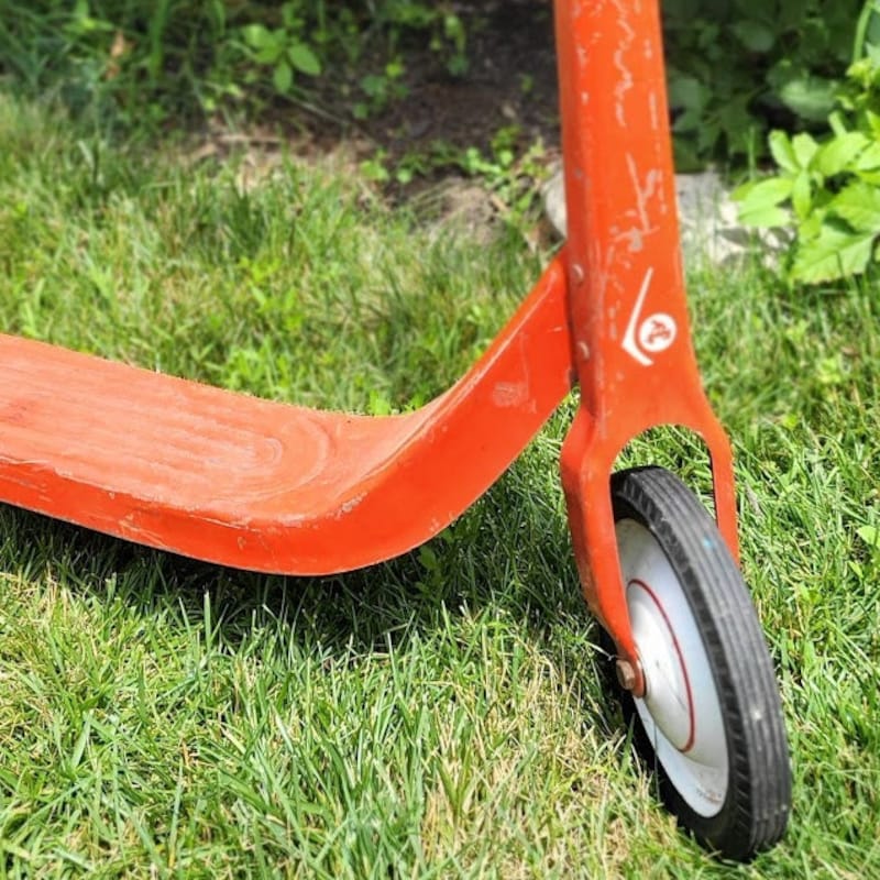 Red Scooter - Etsy