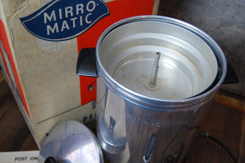 1960s Mirro-matic Electric Coffee Percolator WORKING 35 Cup | Etsy