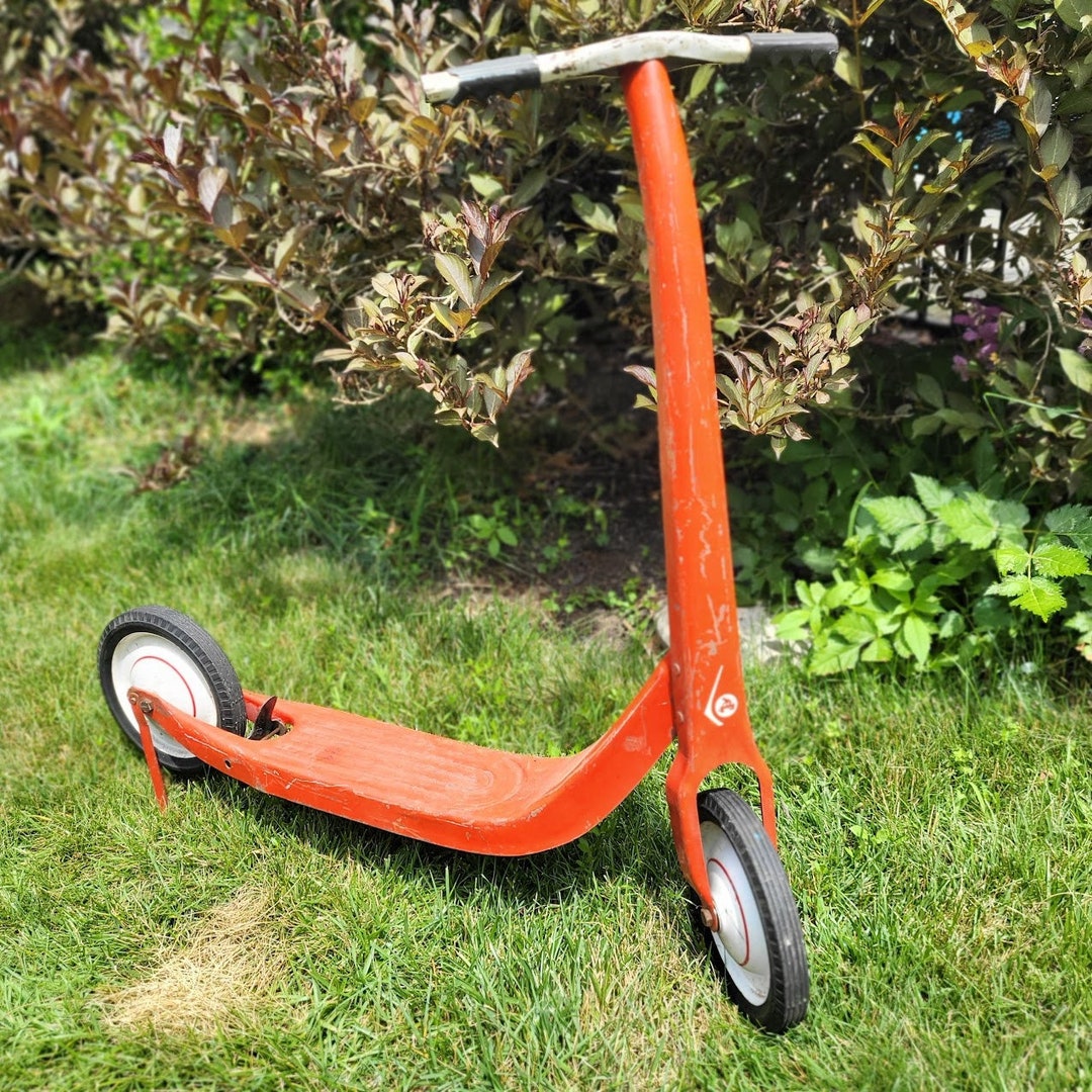 Vintage Red Scooter - Hamilton - 1950s - Etsy
