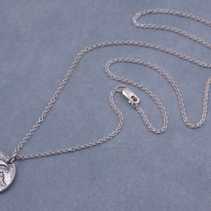 Nightingale Moon Artisan Sterling Silver Moon Necklace Silver Moon ...