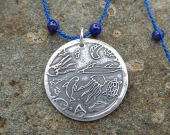 Sea Life Necklace - Etsy