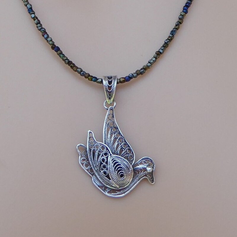 Filigree Dove - Etsy