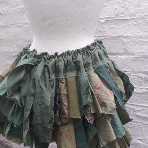 Black Hi Lo Skirt Tattered Skirt Upcycled Gown Gothic Wedding Skirt ...