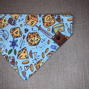 Dnd Dog Bandana Dnd Collar Chaotic Good Girl Dog Bandana - Etsy