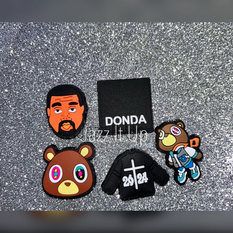 Ye Rapper Clog Charms - Etsy