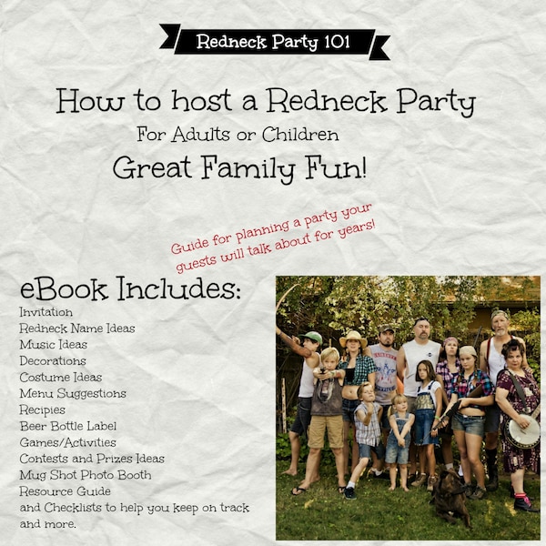 Redneck Party - Etsy