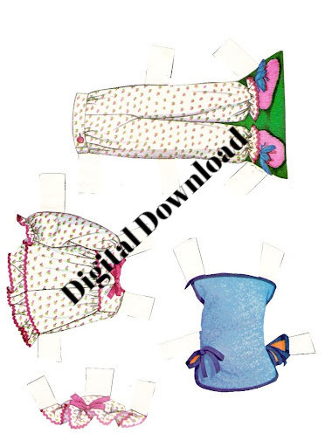 Chatty Cathy, Paper Doll, Vintage Ephemera, Junk Journal, Scrapbooking ...