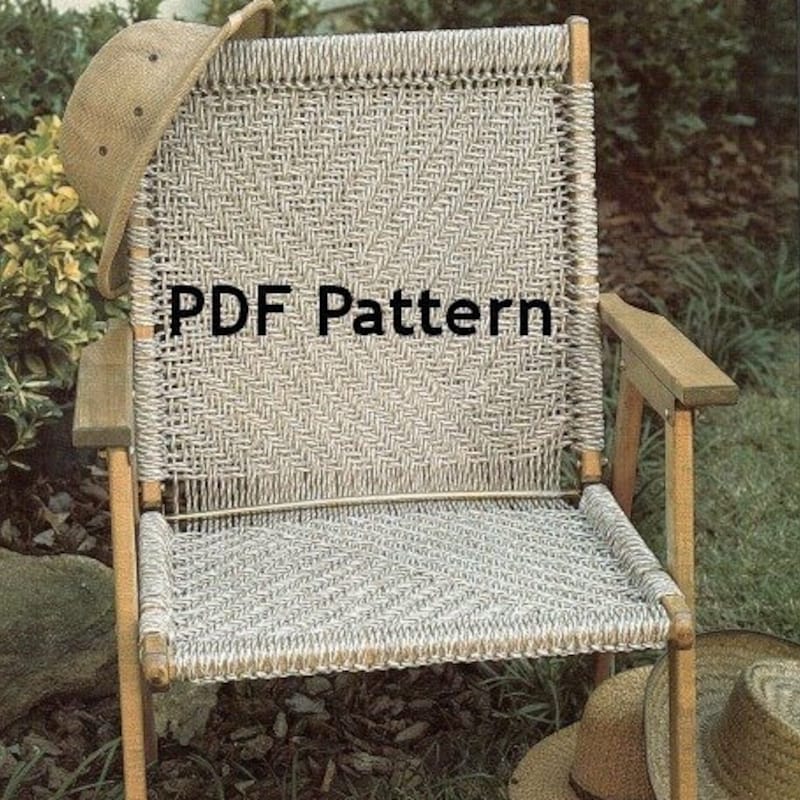 Beach Chair Pattern - Etsy