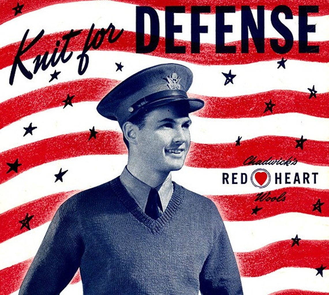 Marksman Gloves, WWII Military Knitting Patterns, War Era Patterns ...