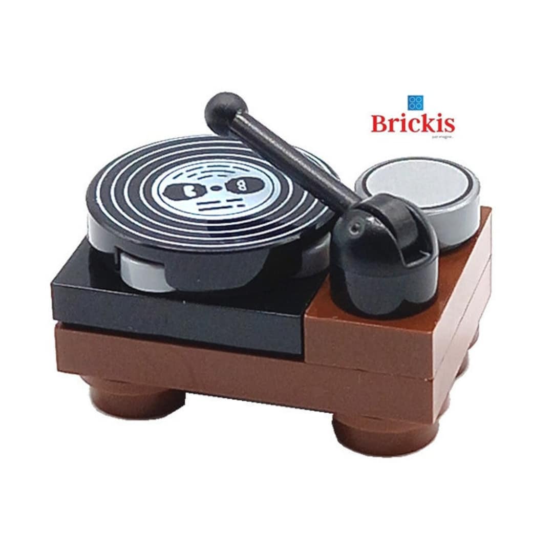 Turntable Printed Vinyl Record Custom Design Mini Set Models Built of ...