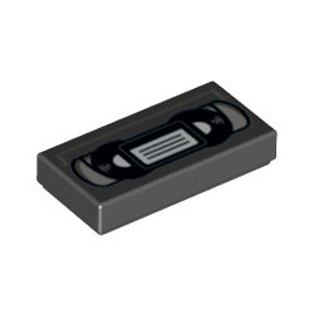 LEGO® Retro VIDEO CASSETTE Tile Musical Decorated Printed Parts ...
