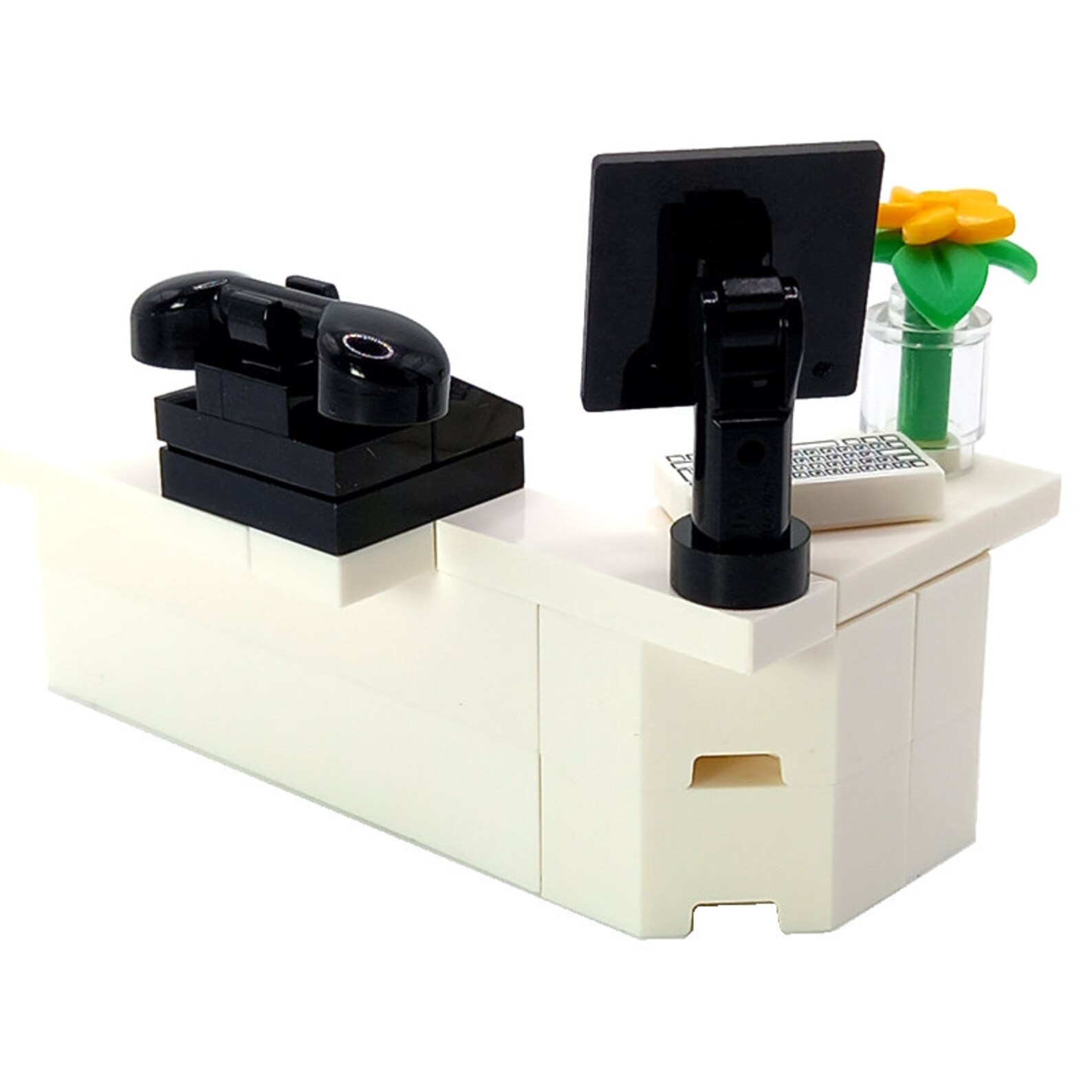 MOC Models Built of LEGO® Bricks Reception Office Hotel Doctor Hospital ...