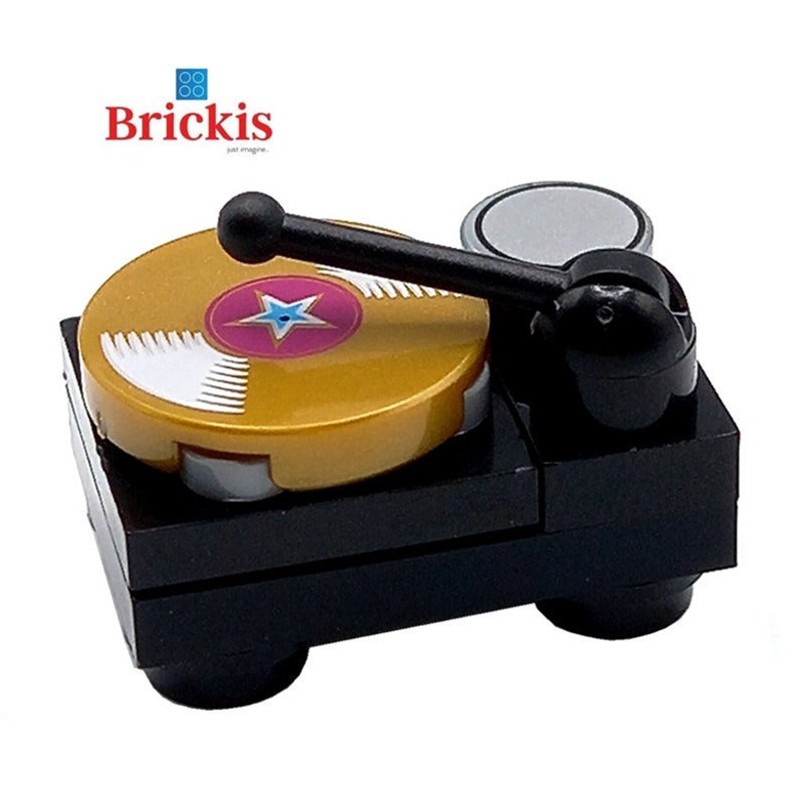 Turntable Printed Vinyl Record Custom Design Mini Set Models Built of ...
