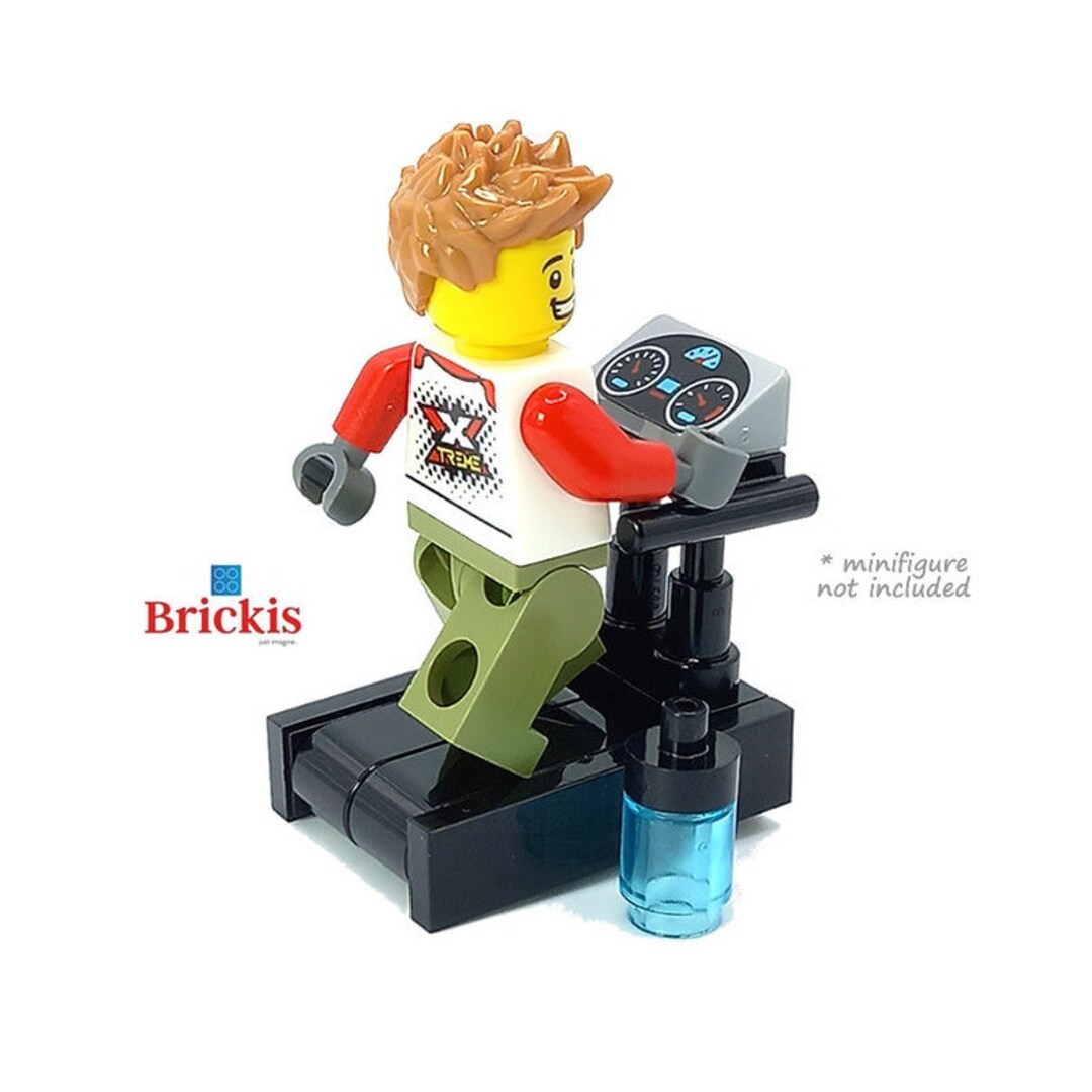 Model Built of LEGO® Bricks Treadmill Machine Home Gym Fitness Indoor ...