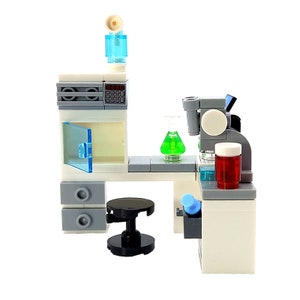 Models Built of LEGO® Bricks Chemistry Lab Geology Paleontology ...