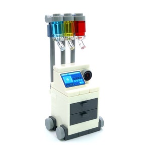 Models Built of LEGO® Bricks Medical Infusion Bottle for Patient at ...