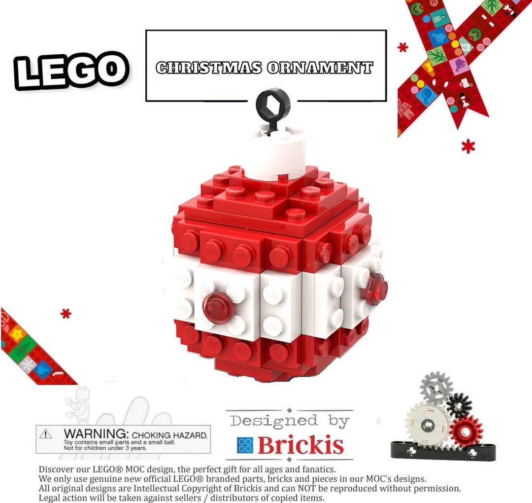 Models Built of LEGO® Bricks MOC XMAS Ornament Christmas Ball | Bauble ...