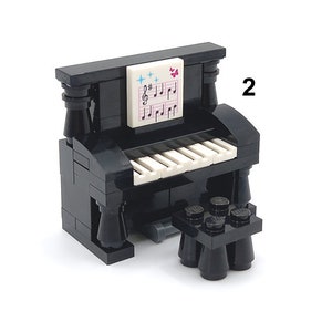 Piano | Grand Piano | Custom Design Mini Set Models Built of LEGO ...