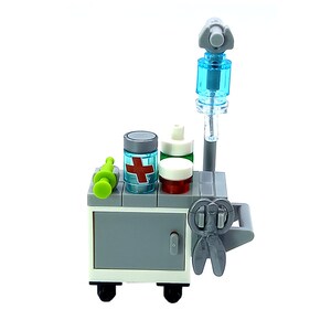 Models Built of LEGO® Bricks Operating Room Cart Syringe for Doctor ...