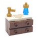 Models Built of LEGO® Bricks Furniture SINK and Closet BATHROOM Bath ...