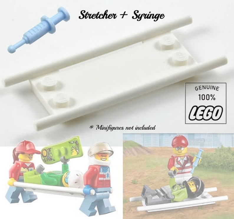 LEGO® STRETCHER SYRINGE for Paramedics Doctors Hospital - Etsy