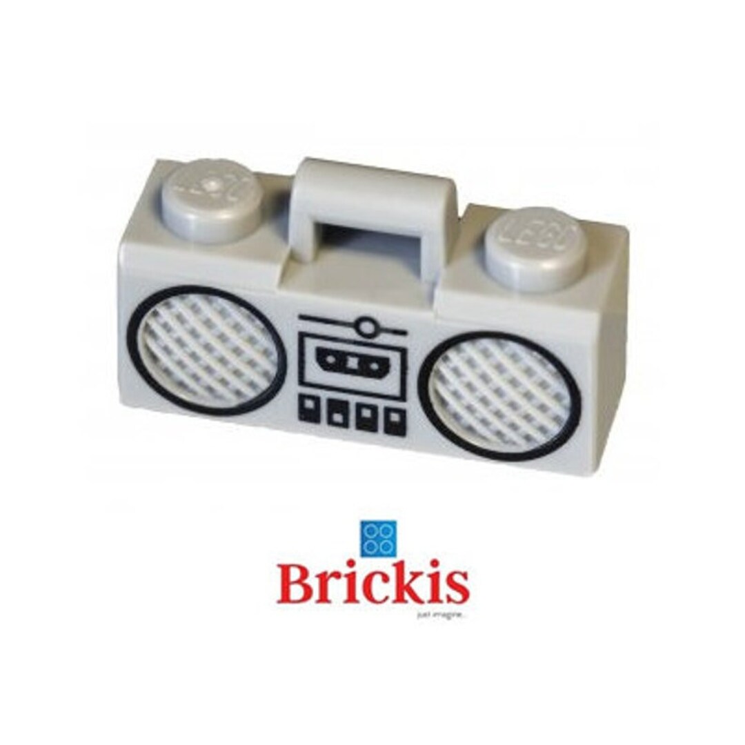 LEGO® Radio With Cassette Player Printed Decorated Parts Accessories ...