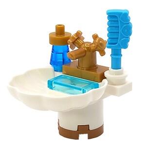 Models Built of LEGO® Bricks Furniture SINK BATHROOM Bath Custom Design ...