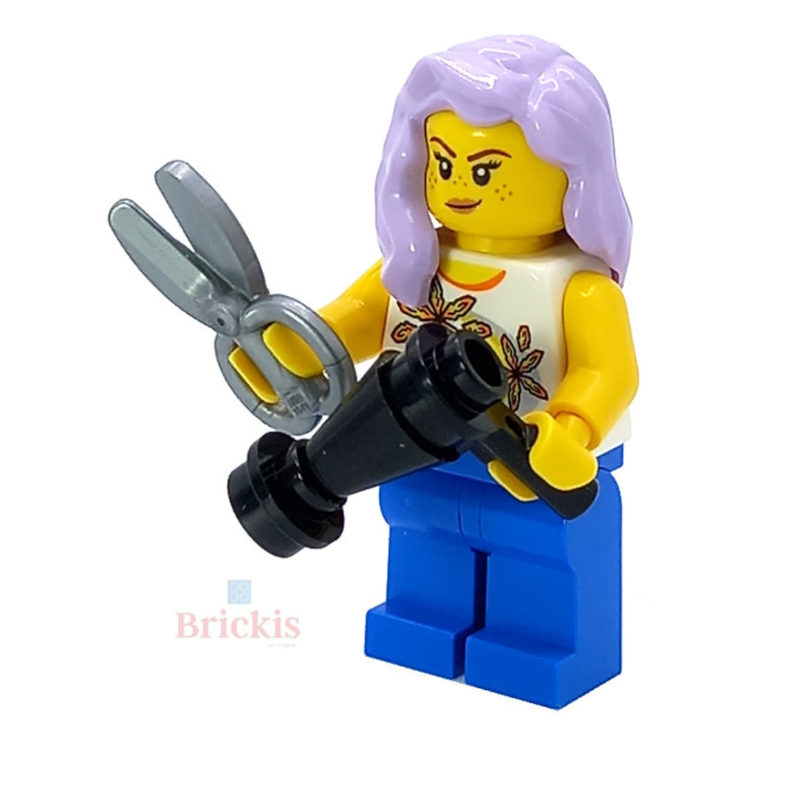 Custom Minifigure Model Build With LEGO® Bricks HAIRDRESSER ...