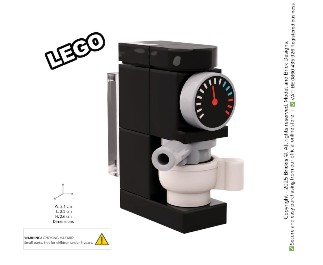 MOC Espresso Coffee Machine. Models Built of LEGO® Bricks, All Our ...