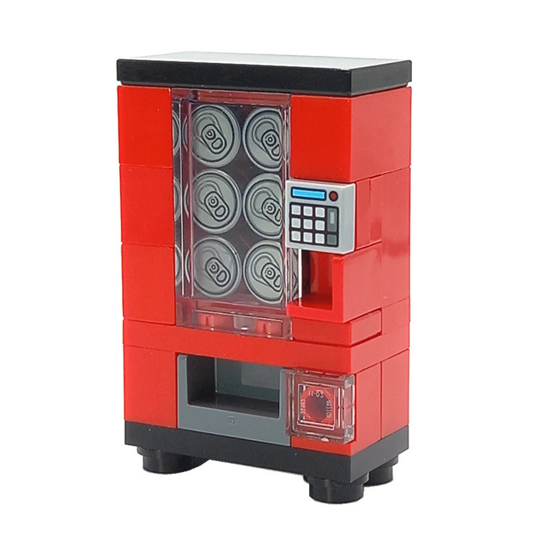 Models Built of LEGO® Bricks MOC VENDING Machine Soda Cola Drinks ...