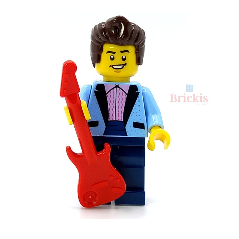 Custom Minifigure Models Built of LEGO® Bricks Elvis Presley Rock and ...