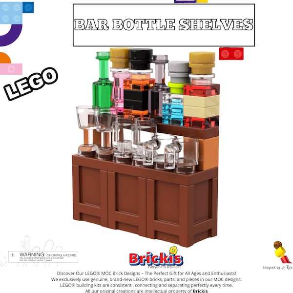 Legos Whiskey Bottles - Etsy