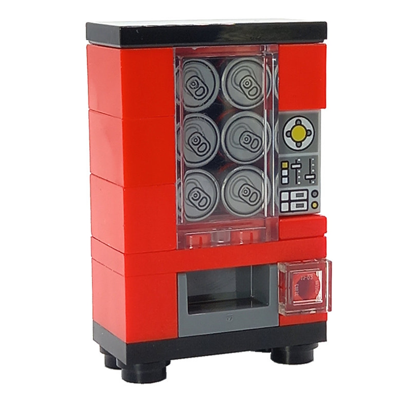 Models Built of LEGO® Bricks MOC VENDING Machine Soda Cola - Etsy