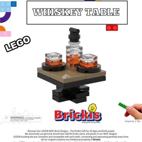 Legos Whiskey Bottles - Etsy
