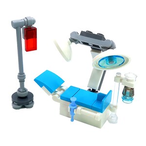 Models Built of LEGO® Bricks OPERATING Room BED Hospital Clinic ...