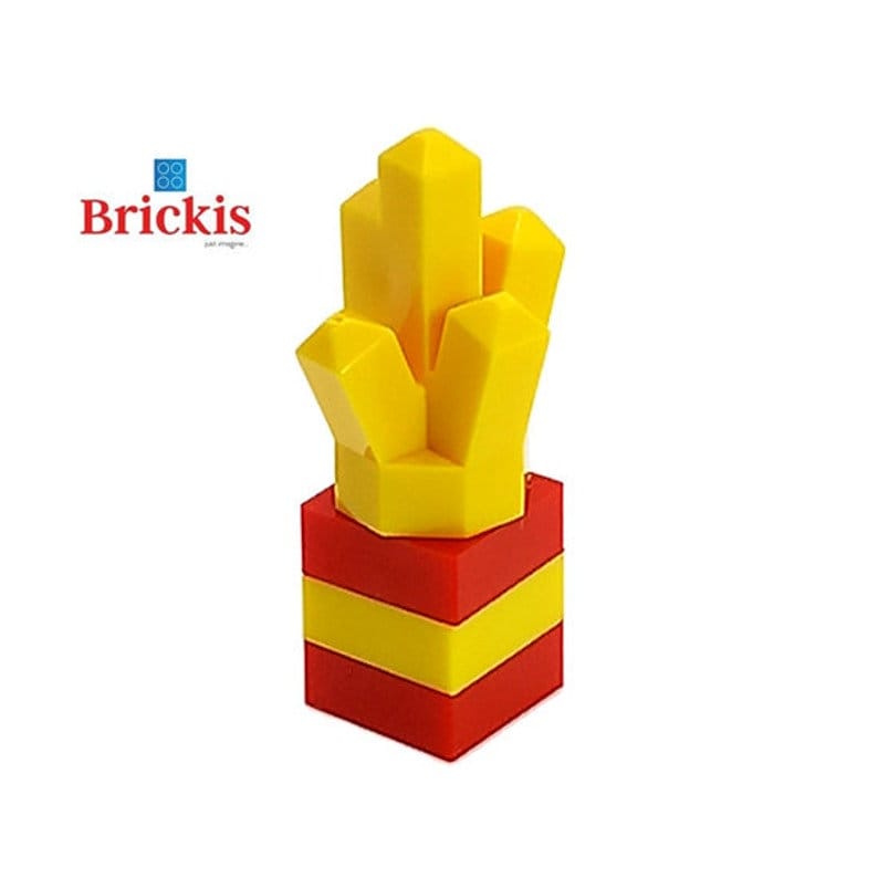 Belgian Fries French Fries Design Mini Set Models Built of LEGO® Bricks ...