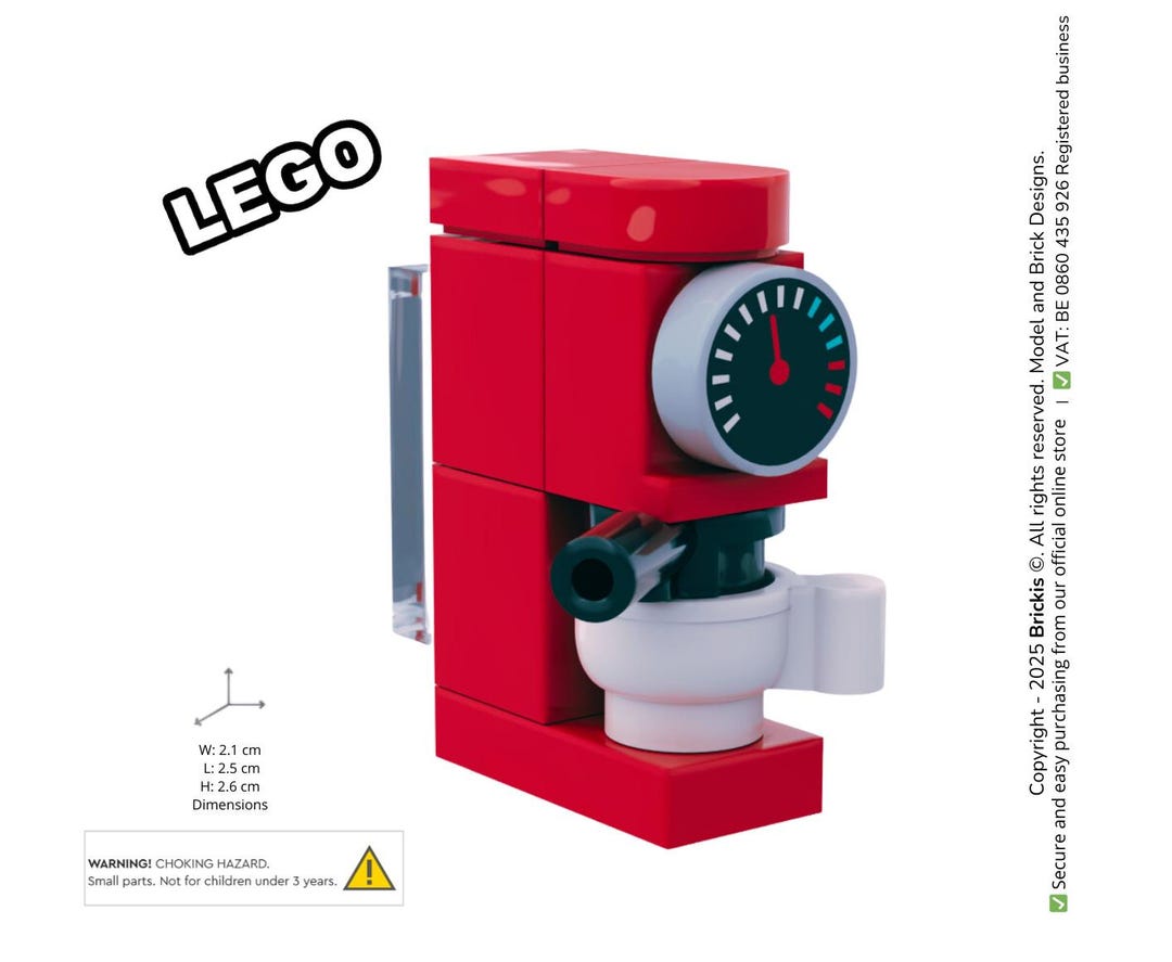 MOC Espresso Coffee Machine. Models Built of LEGO® Bricks, All Our ...